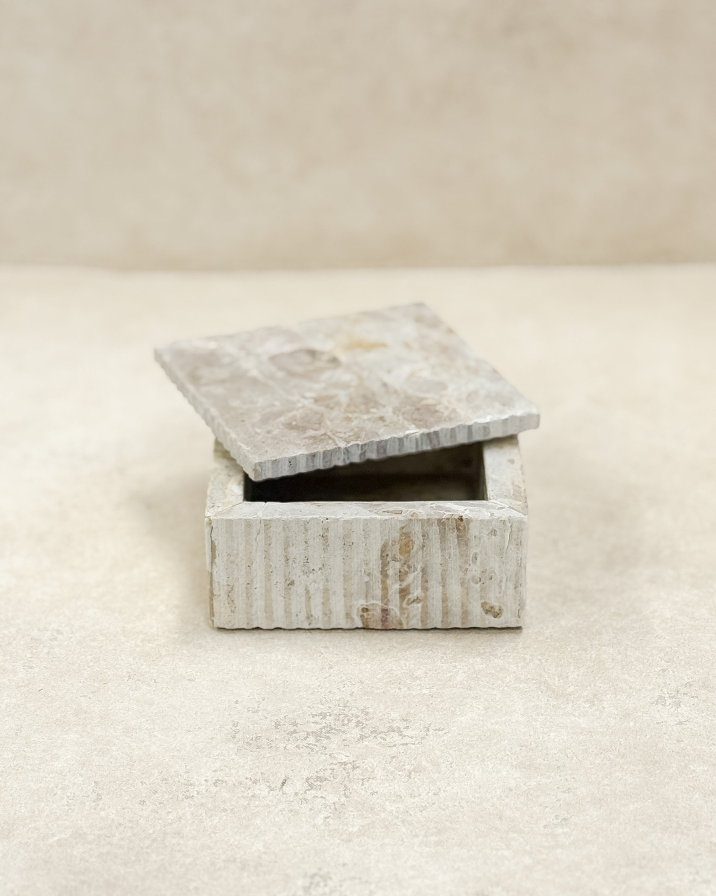 Ataca Marble Square Box – Cottage Home