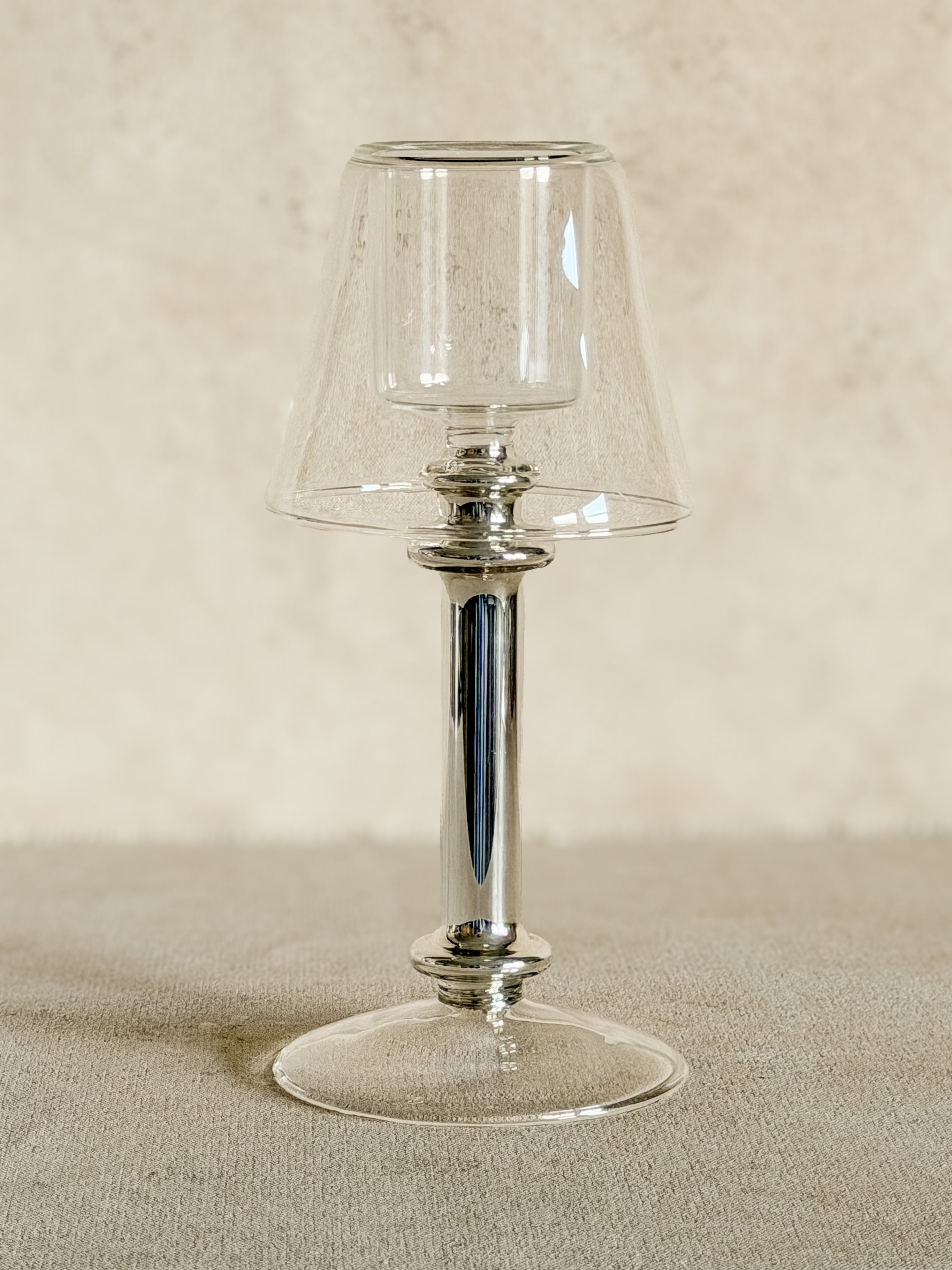 Cressida Glass Tea Light Lamp – Cottage Home