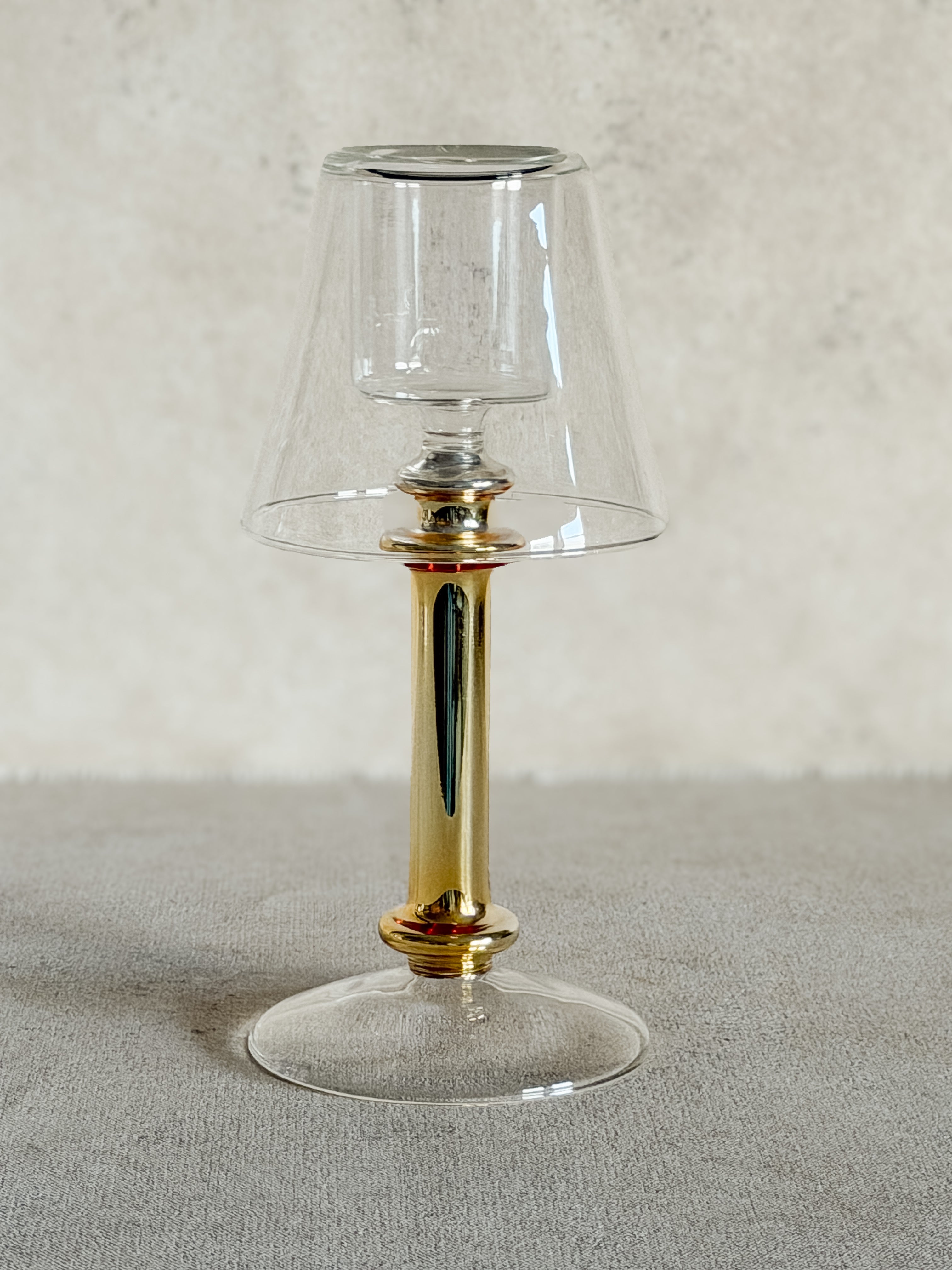 Cressida Glass Tea Light Lamp – Cottage Home