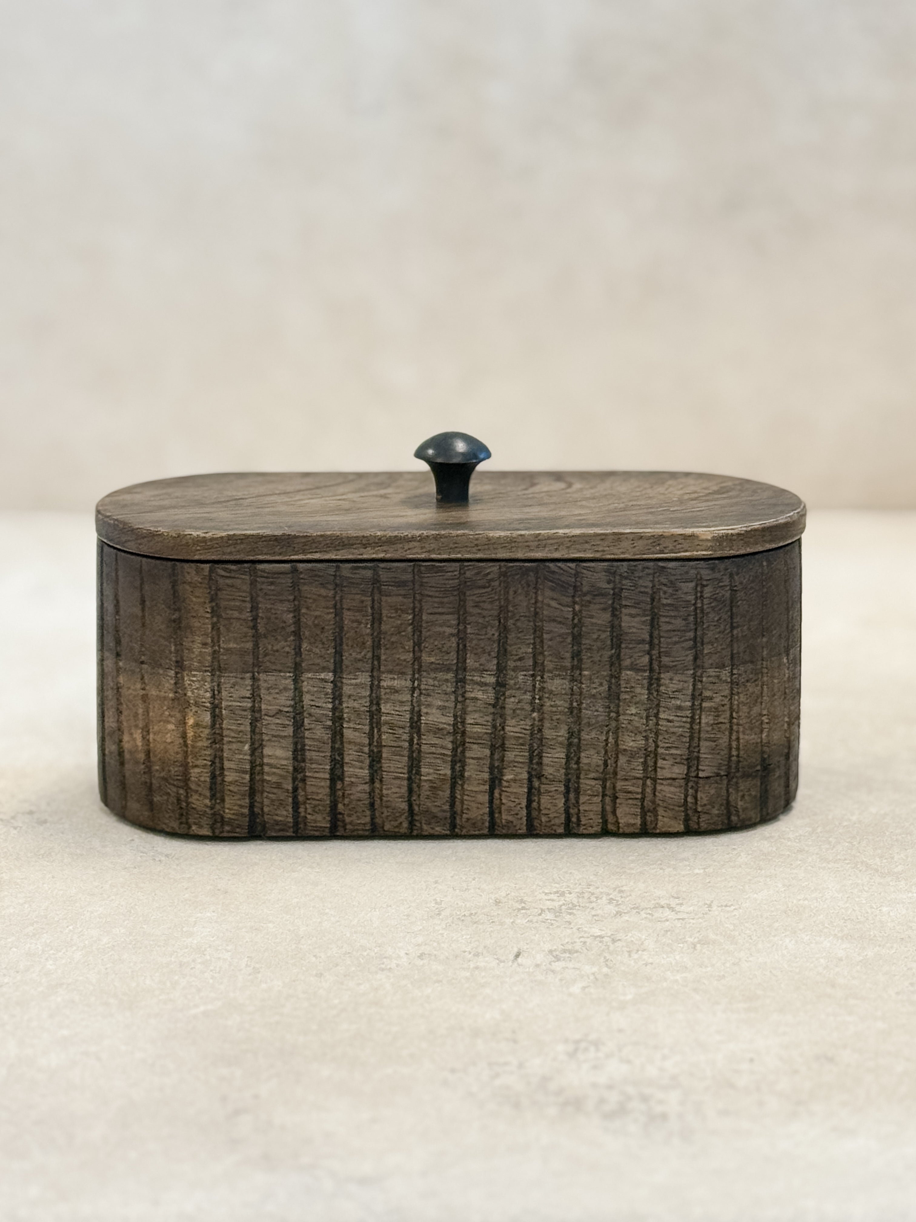 Fluted Wood Box – Cottage Home