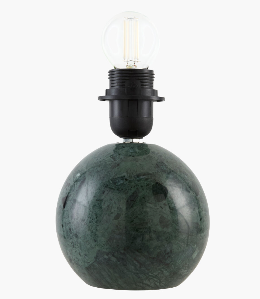 Green Travertine Lamp – Cottage Home