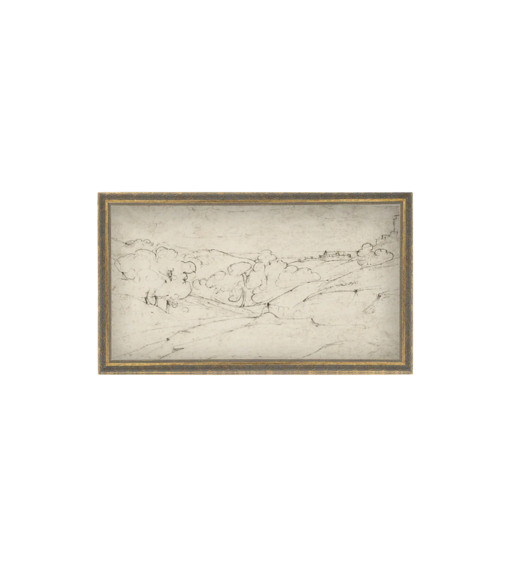 Rolling Hills Sketch, 30x16 – Cottage Home