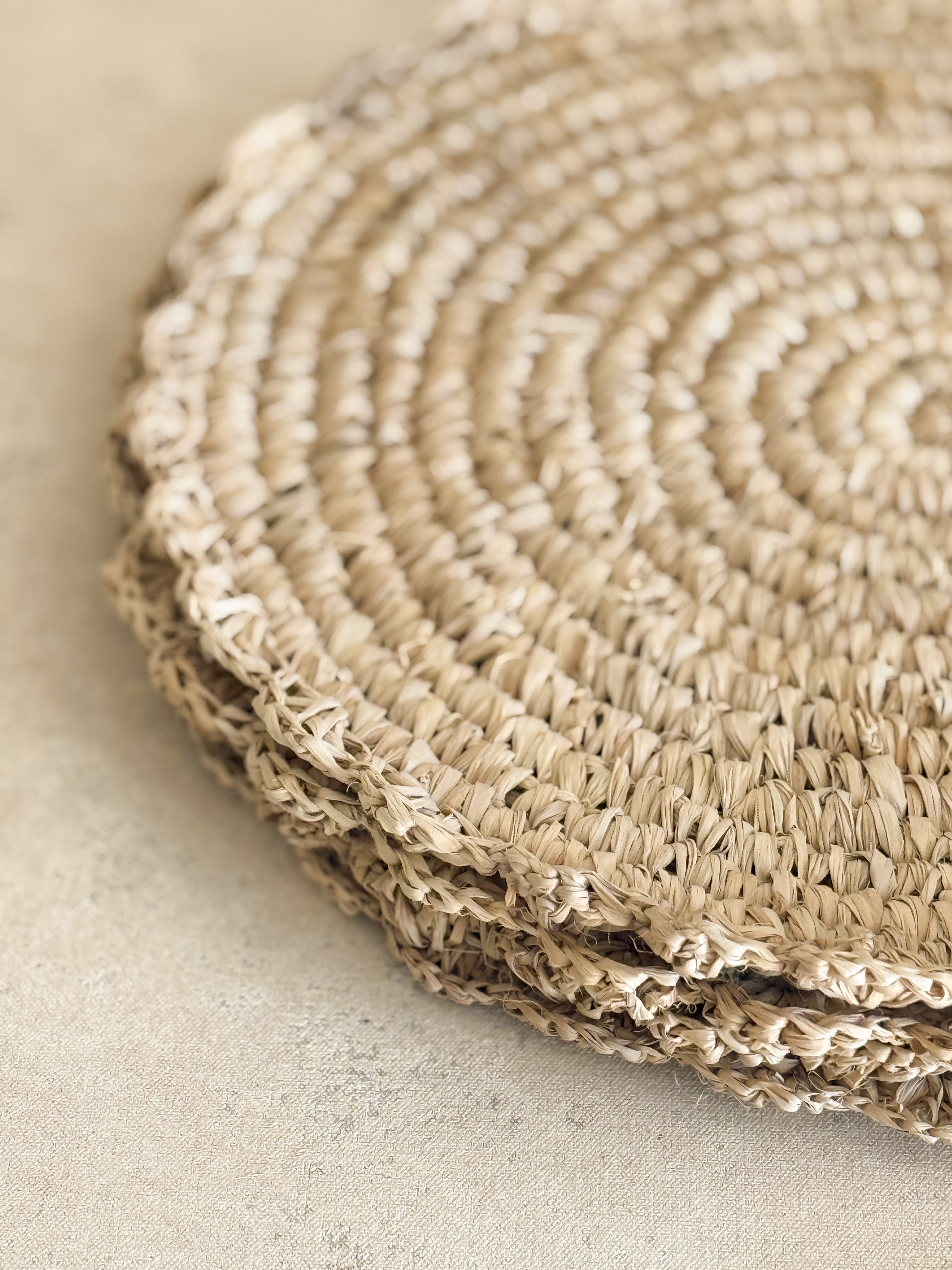 Serena Round Placemat – Cottage Home