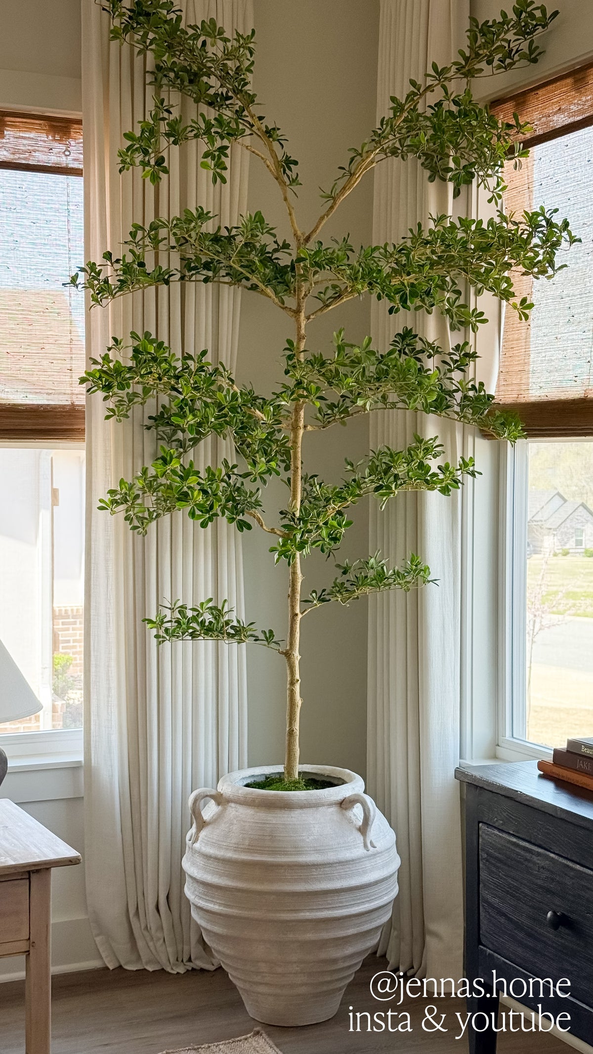 8’ Faux Shady Lady Tree – Cottage Home