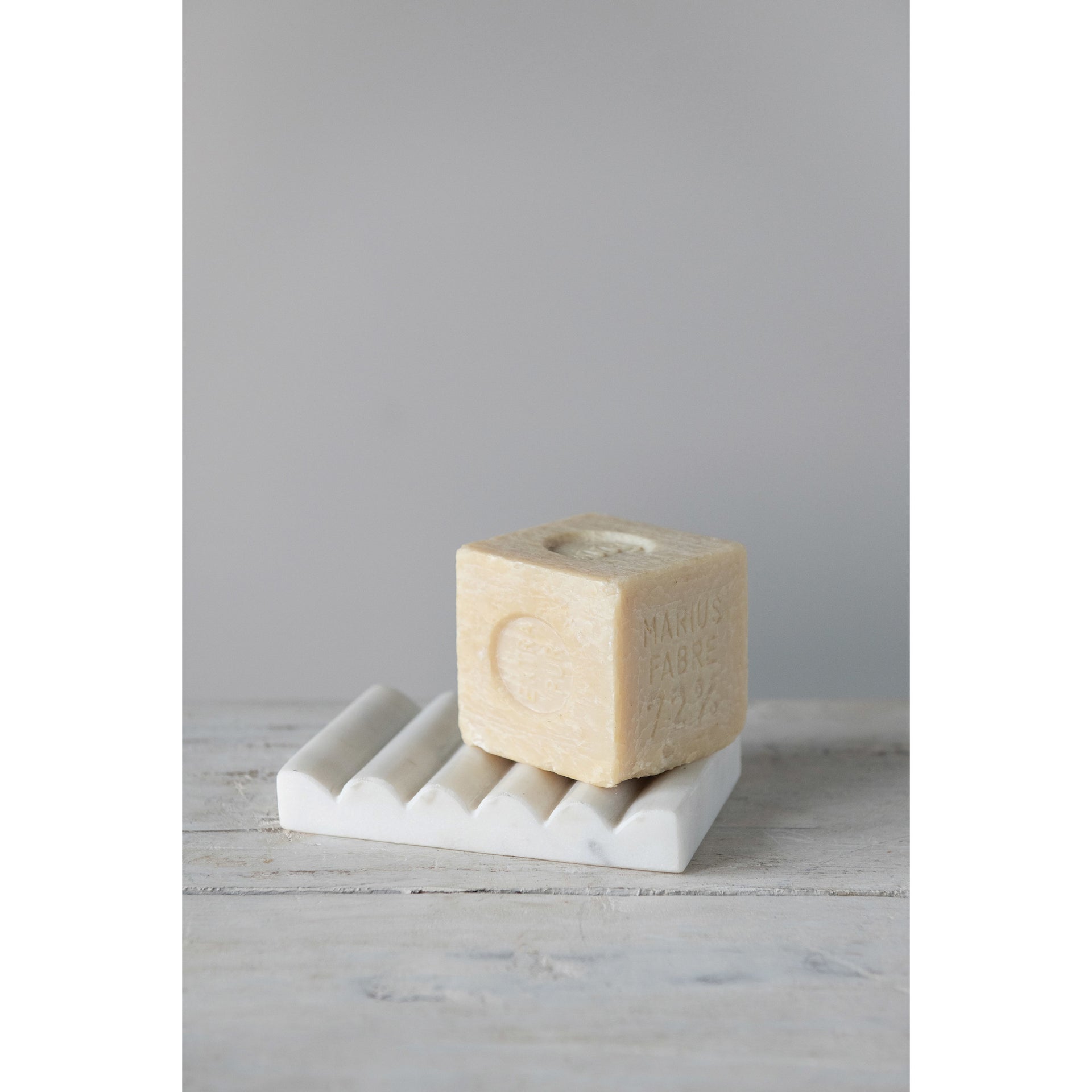 Fluted Marble Soap Dish – Cottage Home